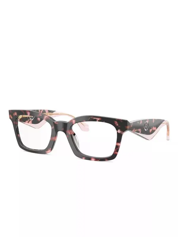 Giorgio Armani Tortoiseshell Square Glasses