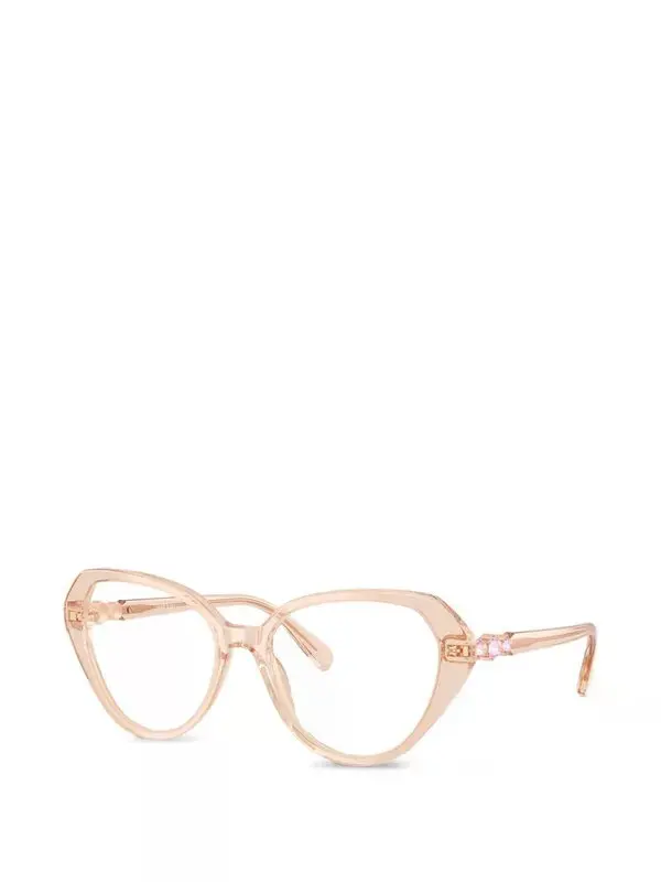 SWAROVSKI Cat-eye Crystal-embellished Glasses