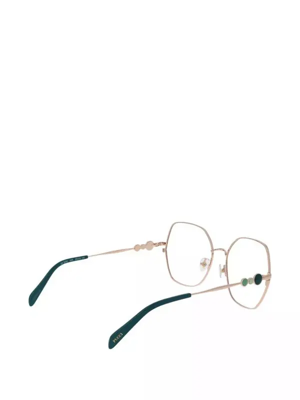 Emilio Pucci Geometric-frame Glasses