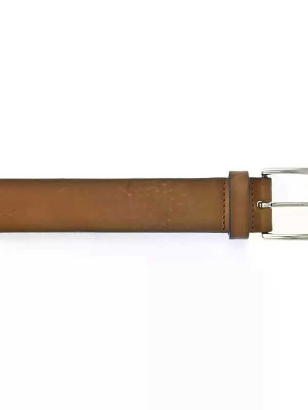 BGM LABEL Buckle-fastening Leather Belt