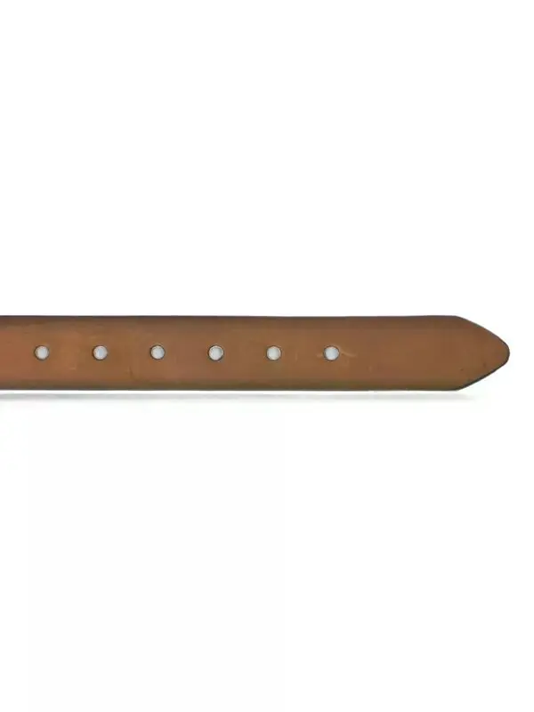 BGM LABEL Buckle-fastening Leather Belt