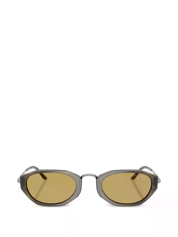 Giorgio Armani Oval-frame Sunglasses