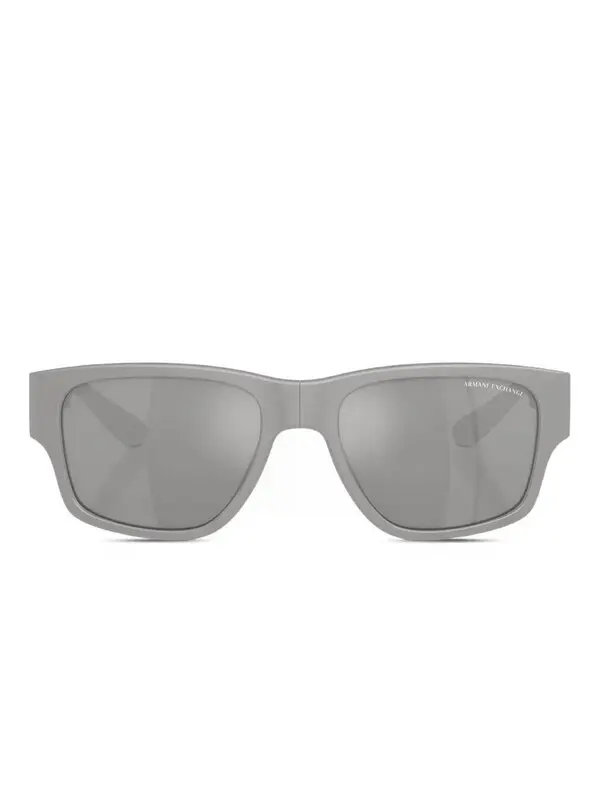 Armani Exchange Rectangle Frame Sunglasses - Grey