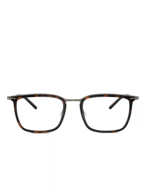 Moncler Tortoiseshell-pattern Glasses - Grey