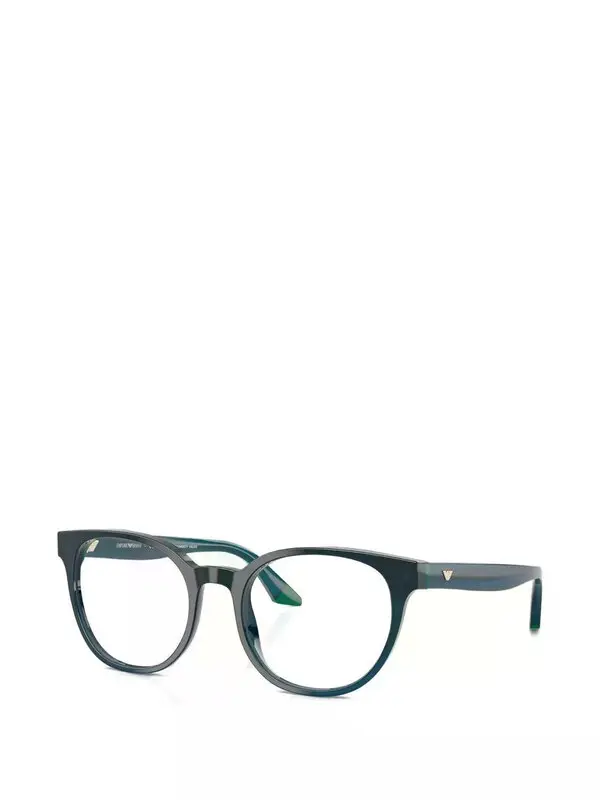 Emporio Armani Round Frame Glasses