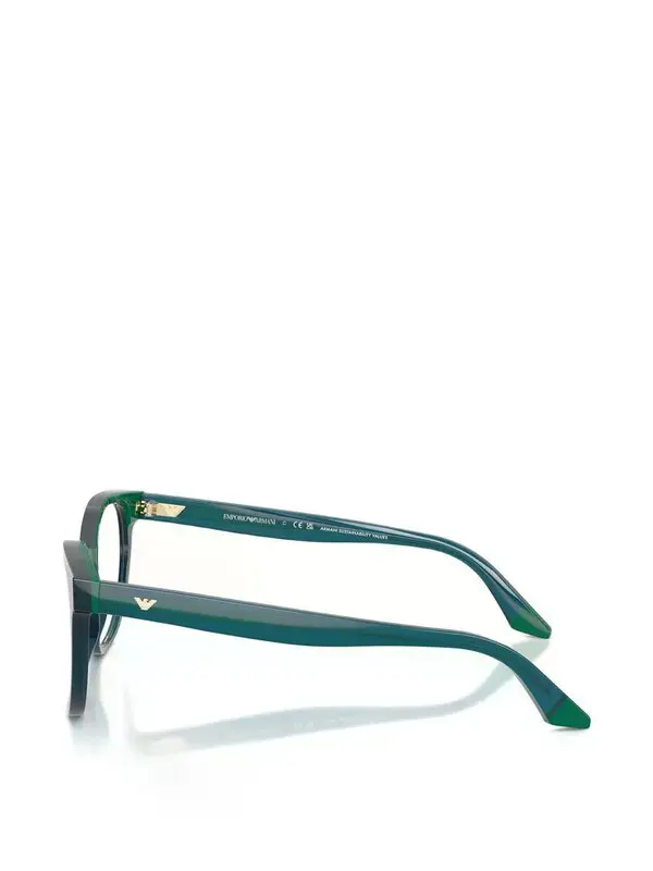 Emporio Armani Round Frame Glasses