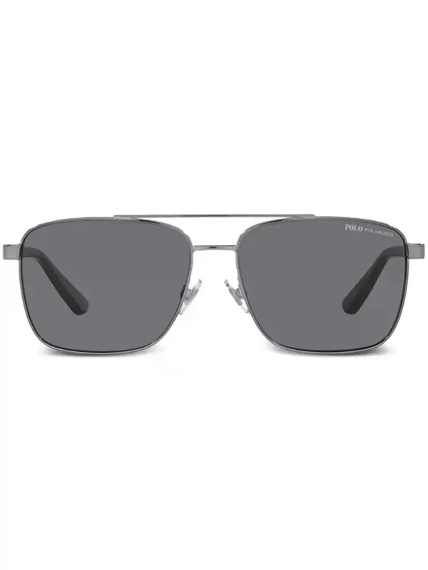 POLO RALPH LAUREN EYEWEAR Double-bridge Square Sunglasses