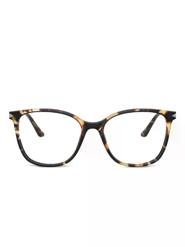 Giorgio Armani Tortoiseshell Square Glasses