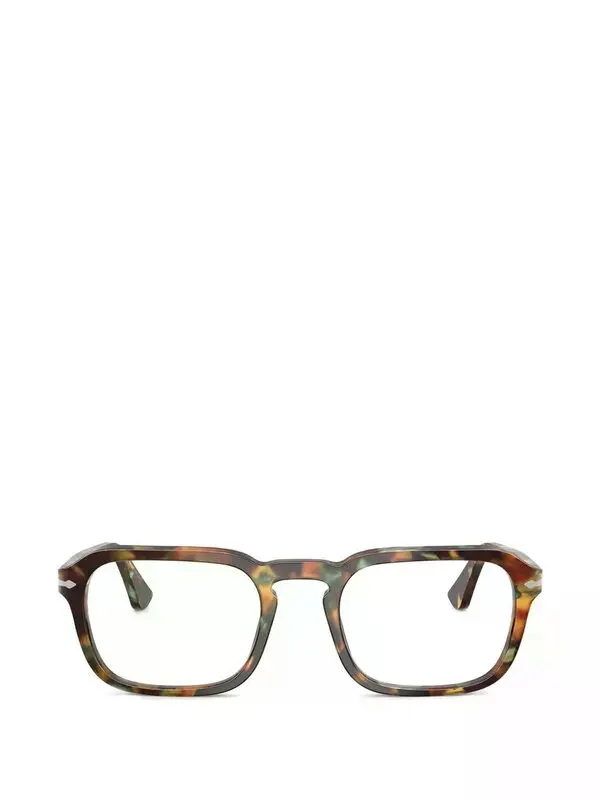 Persol Rectangle-frame Glasses - Brown
