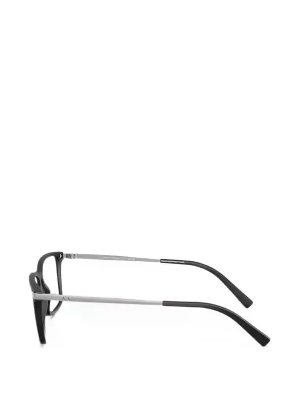 Armani Exchange Matte-finish Rectangle-frame Glasses