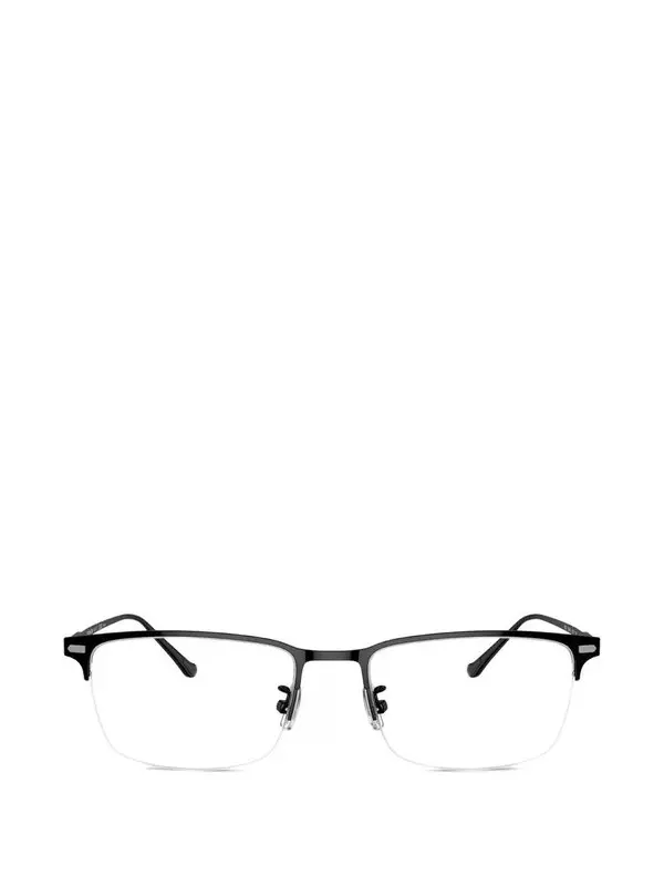 COACH Titanium Rectangle-frame Glasses