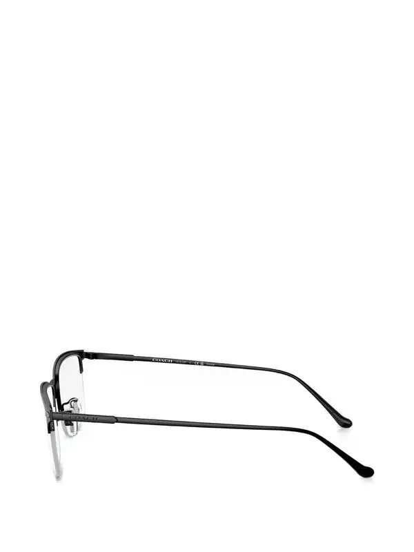 COACH Titanium Rectangle-frame Glasses