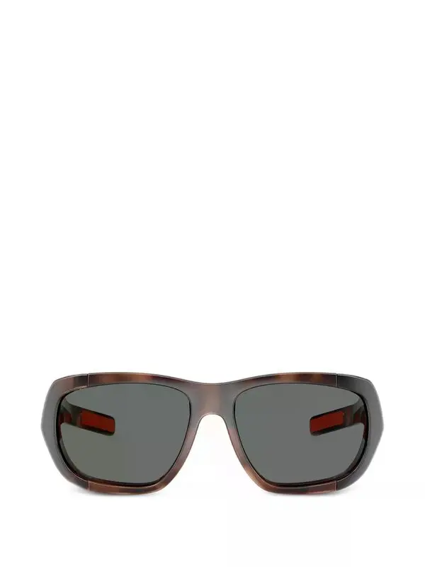 POLO RALPH LAUREN EYEWEAR Tortoiseshell-effect Square-frame Sunglasses