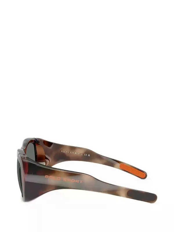 POLO RALPH LAUREN EYEWEAR Tortoiseshell-effect Square-frame Sunglasses