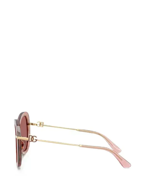 Dolce & Gabbana Striped Butterfly Sunglasses