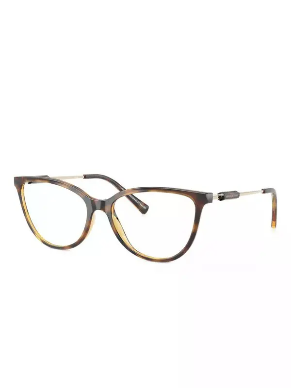 Armani Exchange Cat-eye Metal-detail Glasses