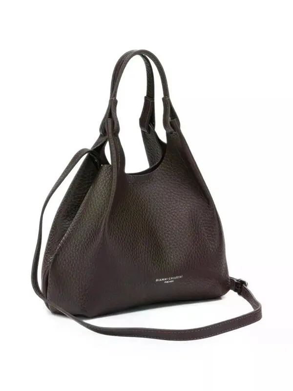 GIANNI CHIARINI Medium Dua Leather Tote Bag