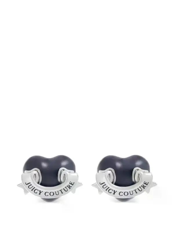 Juicy Couture Icon Heart Stud Earrings
