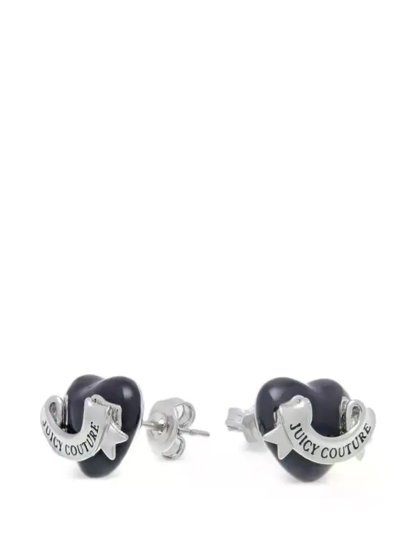 Juicy Couture Icon Heart Stud Earrings