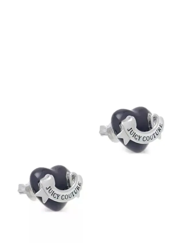 Juicy Couture Icon Heart Stud Earrings