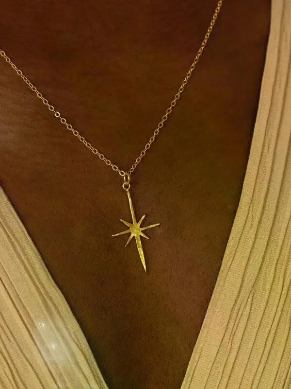 OTTOMAN HANDS Northern Star Pendant Necklace