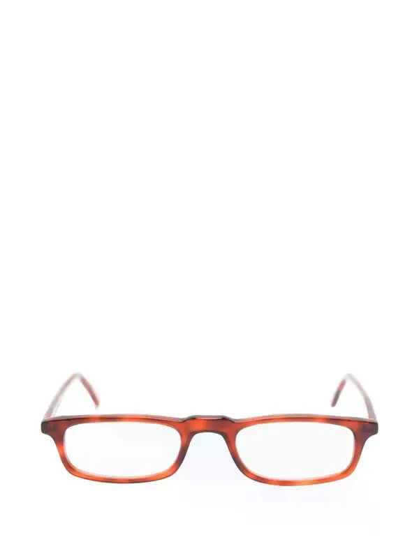SOCIEL Tortoiseshell-effect Rectangle-frame Glasses