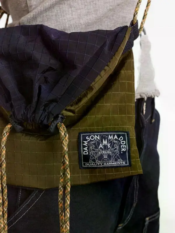 DAMSON MADDER Ripstop Drawstring Backpack
