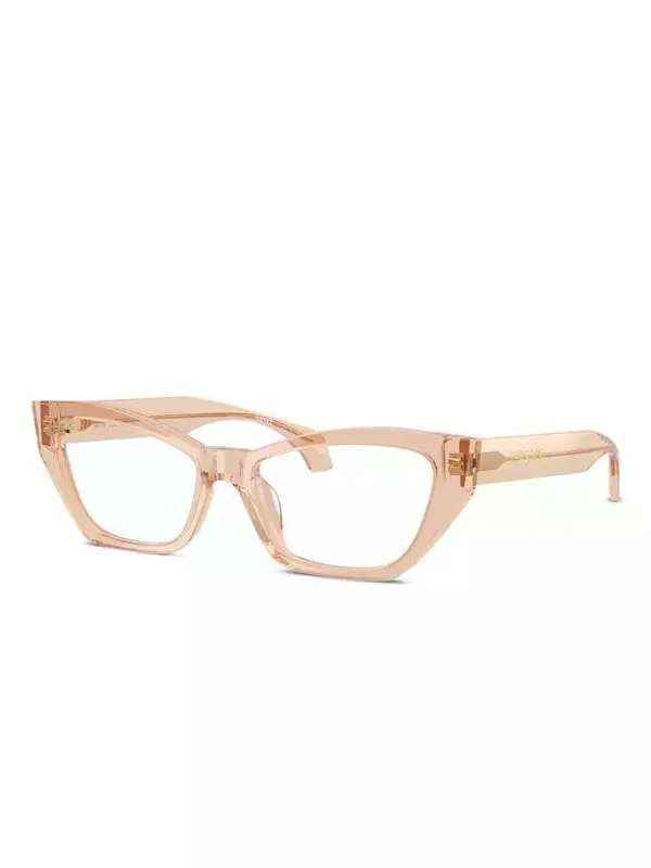 Versace Cat-eye Acetate Glasses - Neutrals