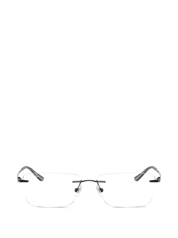 Ray-ban Rectangle-frame Rimless Glasses