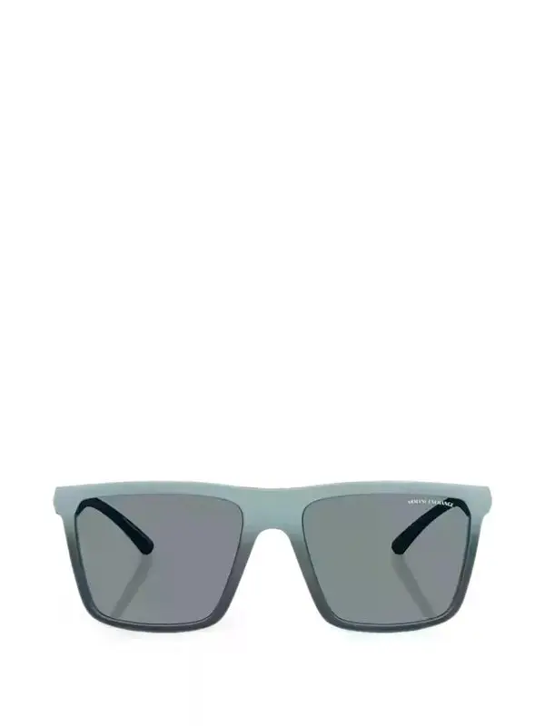 Armani Exchange Matte-finish Square-frame Sunglasses