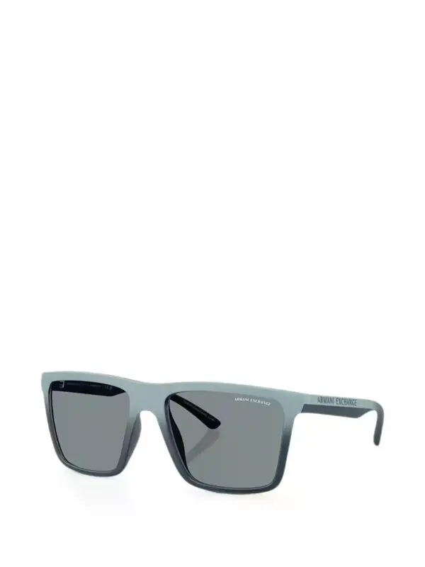 Armani Exchange Matte-finish Square-frame Sunglasses