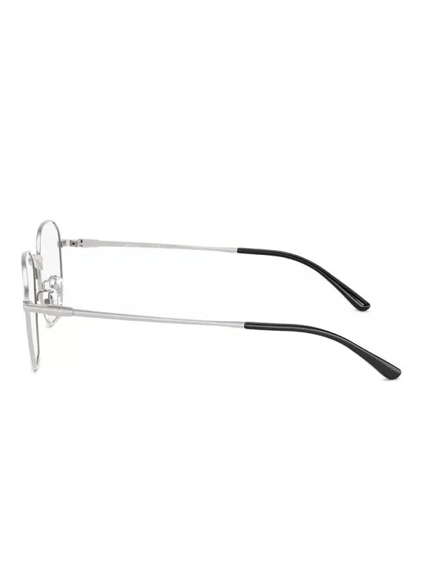 Ray-ban Rx8777d Titanium Geometric Glasses
