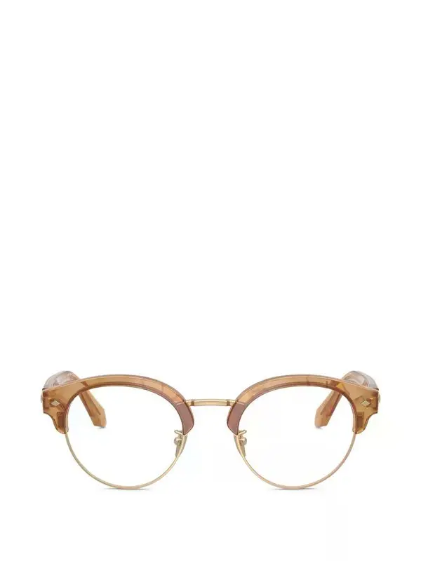 Giorgio Armani Round-frame Glasses