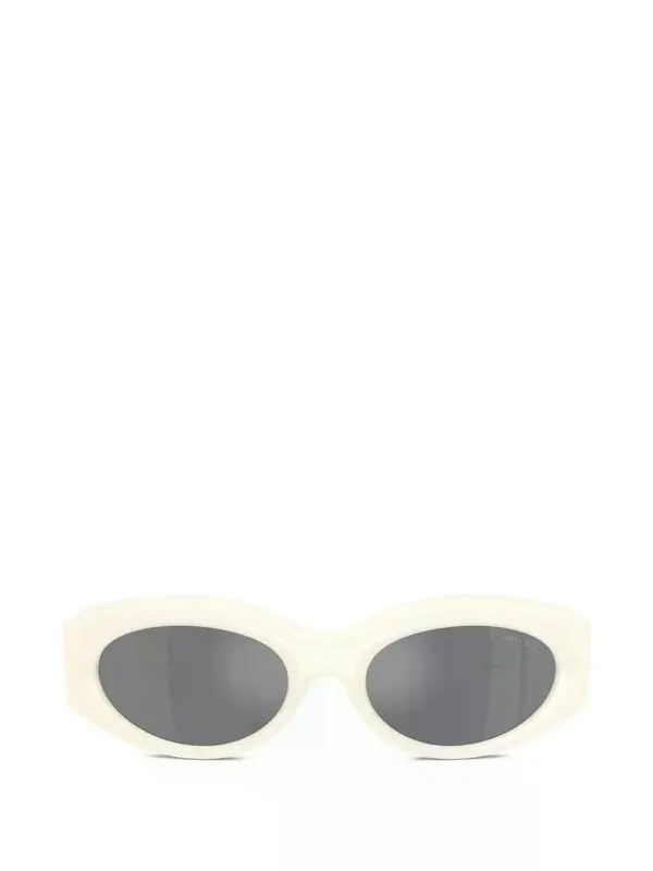 JIMMY CHOO Oval-frame Sunglasses