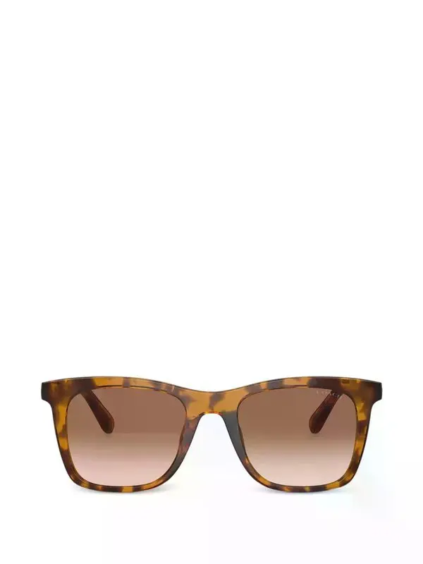 COACH Tortoiseshell-effect Square-frame Sunglasses