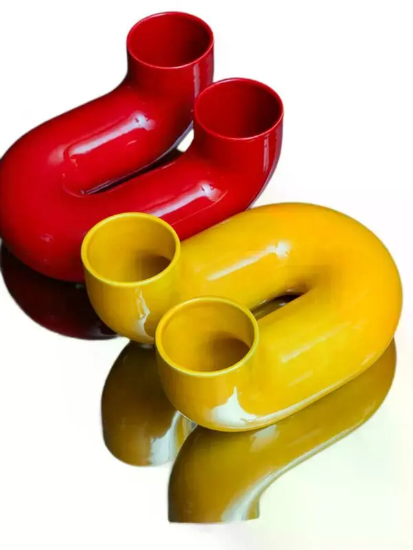 ARTETICA U Glazed-ceramic Vase
