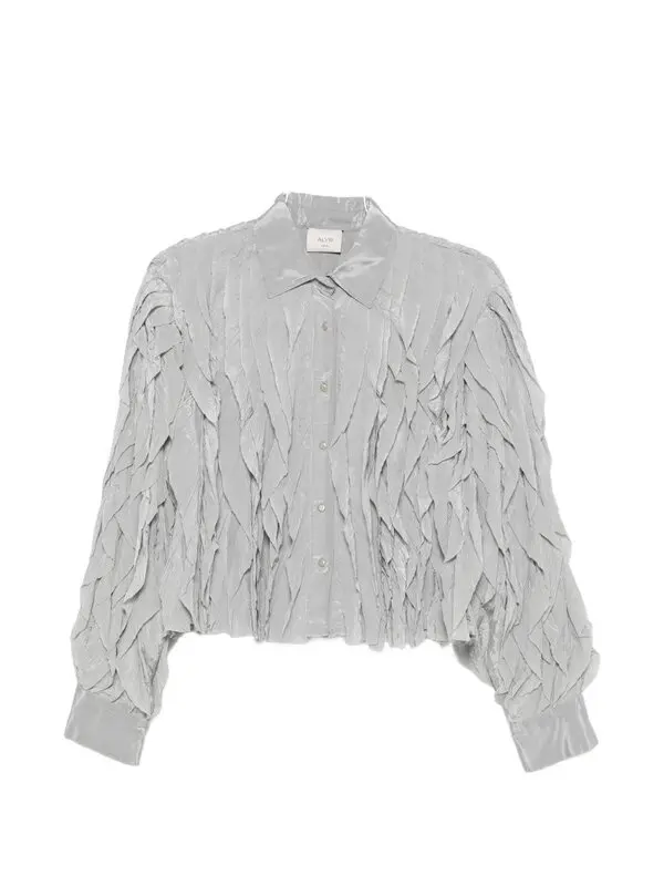 ALYSI Ruffled Shirt