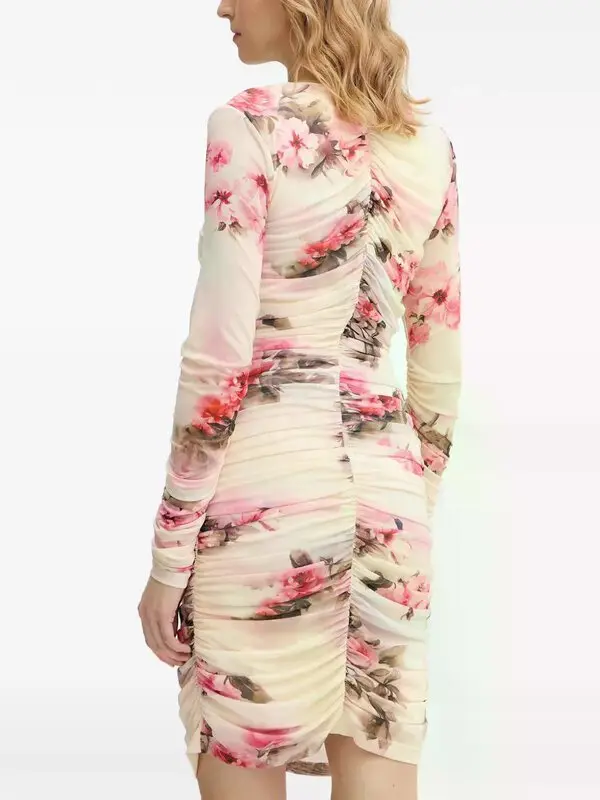 SILVIAN HEACH Floral V-neck Dress