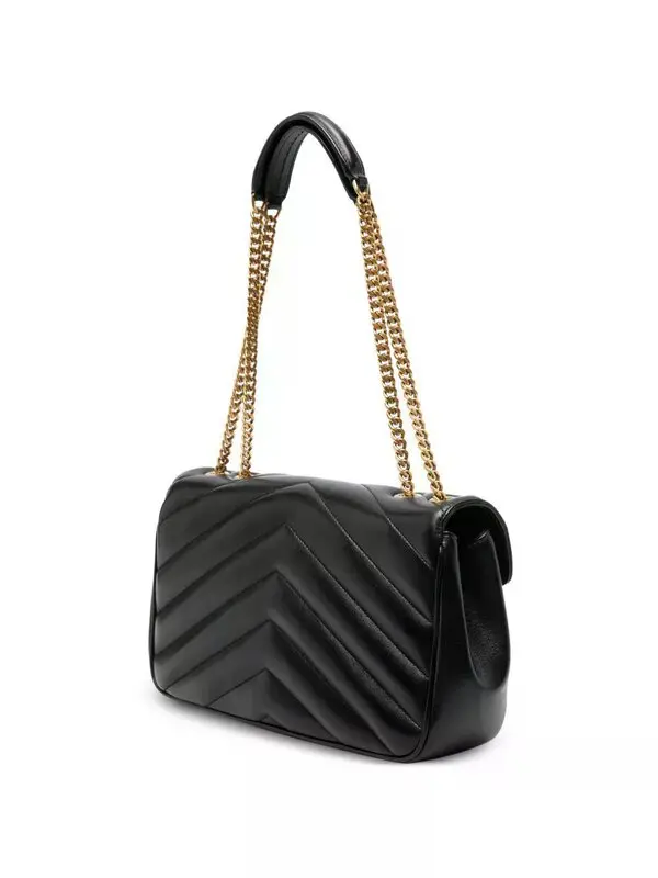 Saint Laurent Loulou Medium In Matelassé Lambskin Shoulder Bag