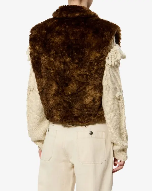 ETOILE Jocya Faux Fur Vest