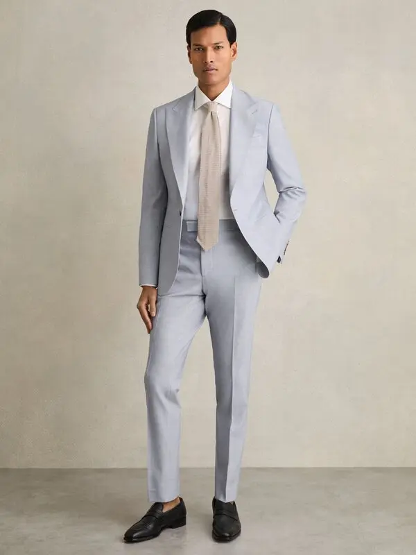REISS Slim-fit Suit Trousers With Wool