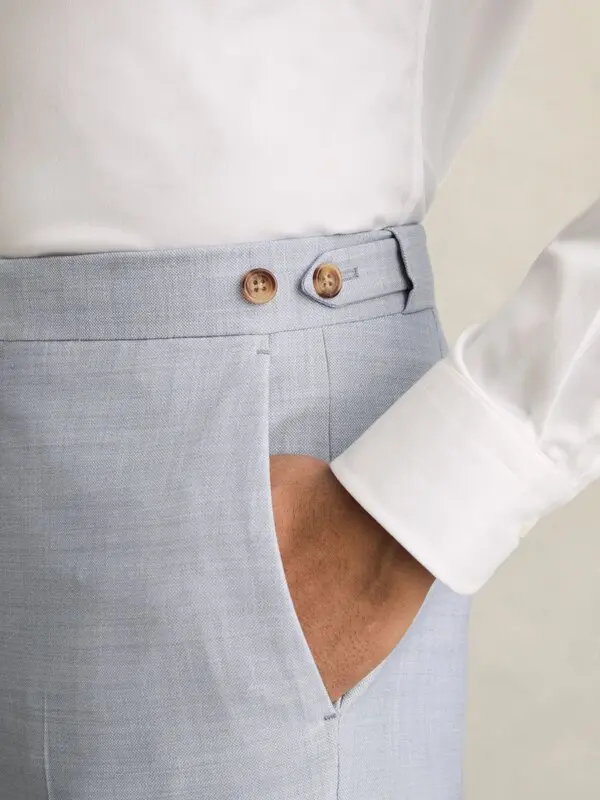 REISS Slim-fit Suit Trousers With Wool