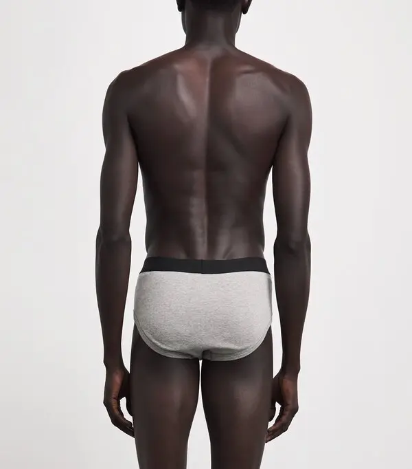 TOM FORD Stretch-cotton Logo Briefs