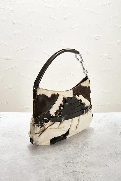 Dior Ponyhair Ballet Corset Shoulder Bag