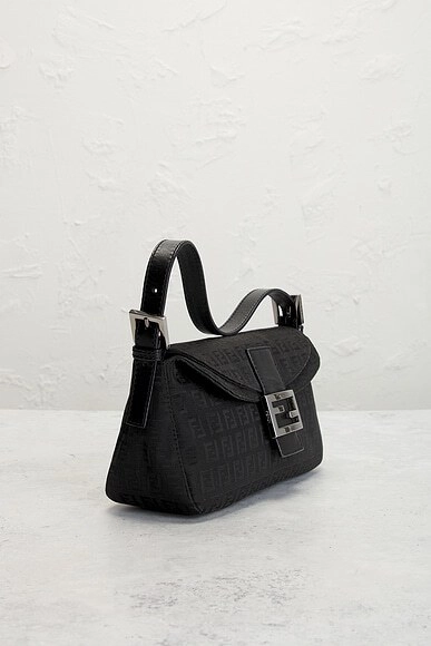 Fendi Zucca Baguette Shoulder Bag