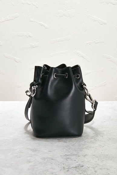 Fendi Vitello King Embossed Mon Tresor Bucket Bag