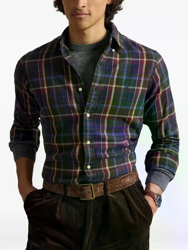 Polo Ralph Lauren Plaid Pony-embroidered Shirt