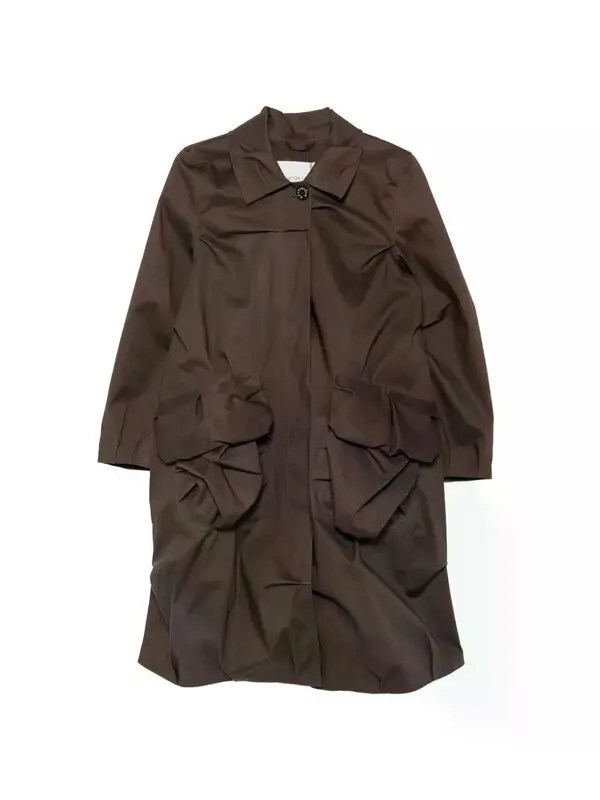 Viktor & Rolf X Pleated-pocket Coat