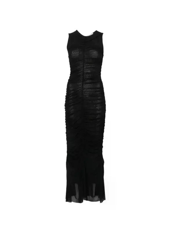 Viktor & Rolf Ruched-detail Maxi Dress