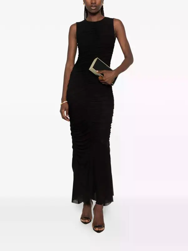 Viktor & Rolf Ruched-detail Maxi Dress